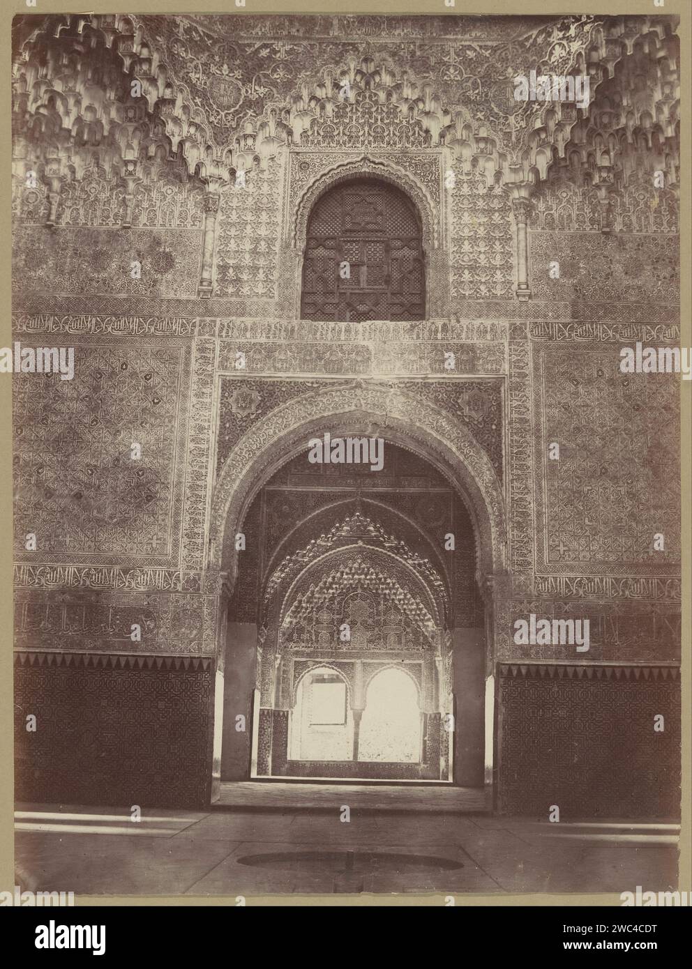 Portal in the Alhambra, Granada, Anonymous, 1851 - c. 1890 photograph ...