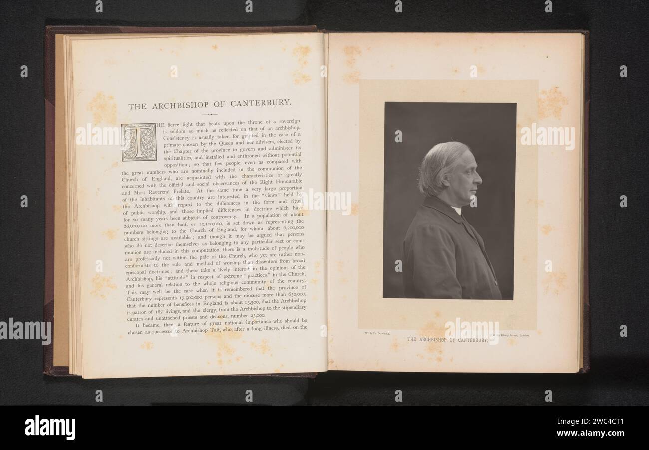 Portrait of Edward White Benson, Archbishop of Canterbury, William ...