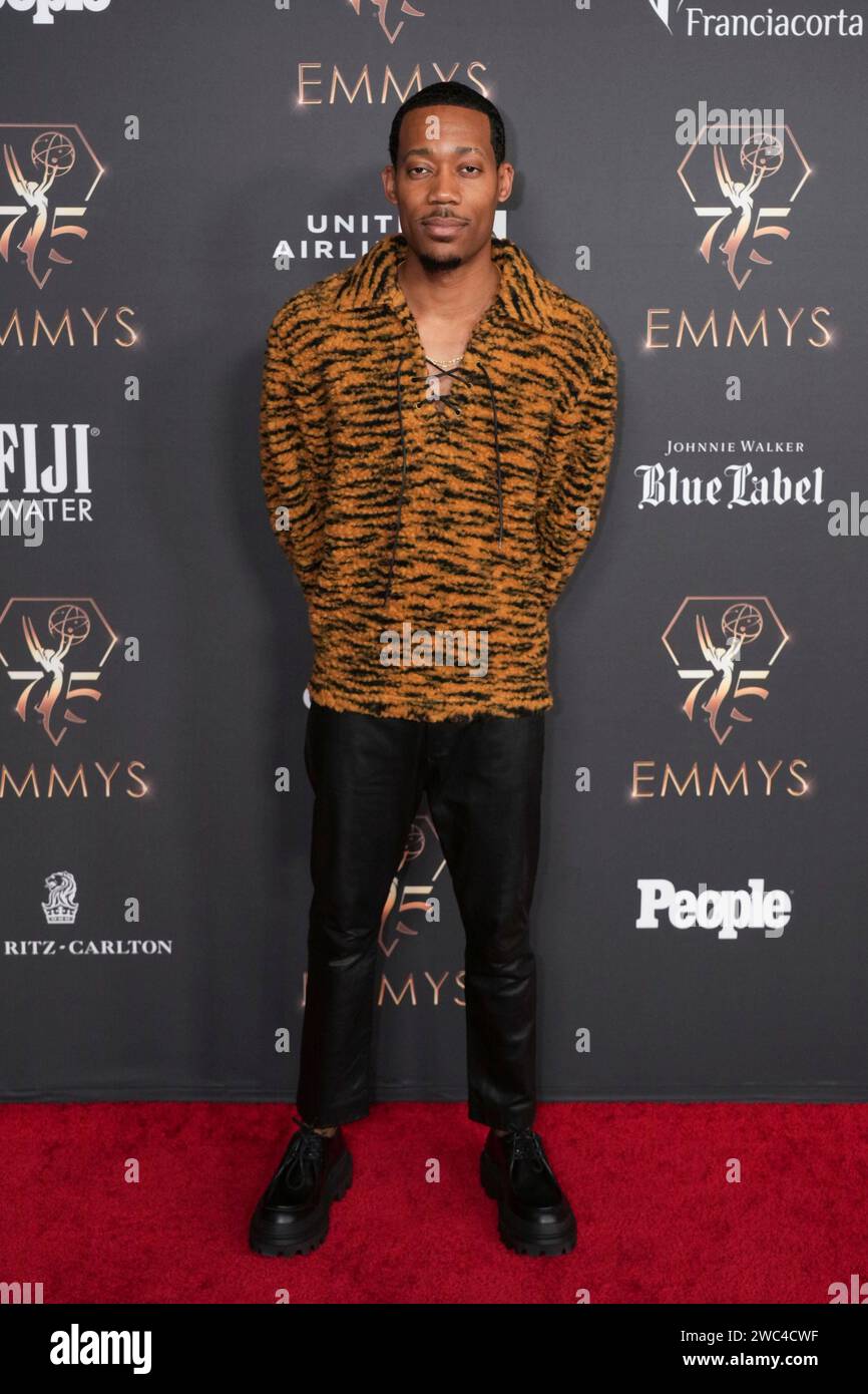 Tyler James Williams attends the 75th Emmy Awards Performers Nominee ...