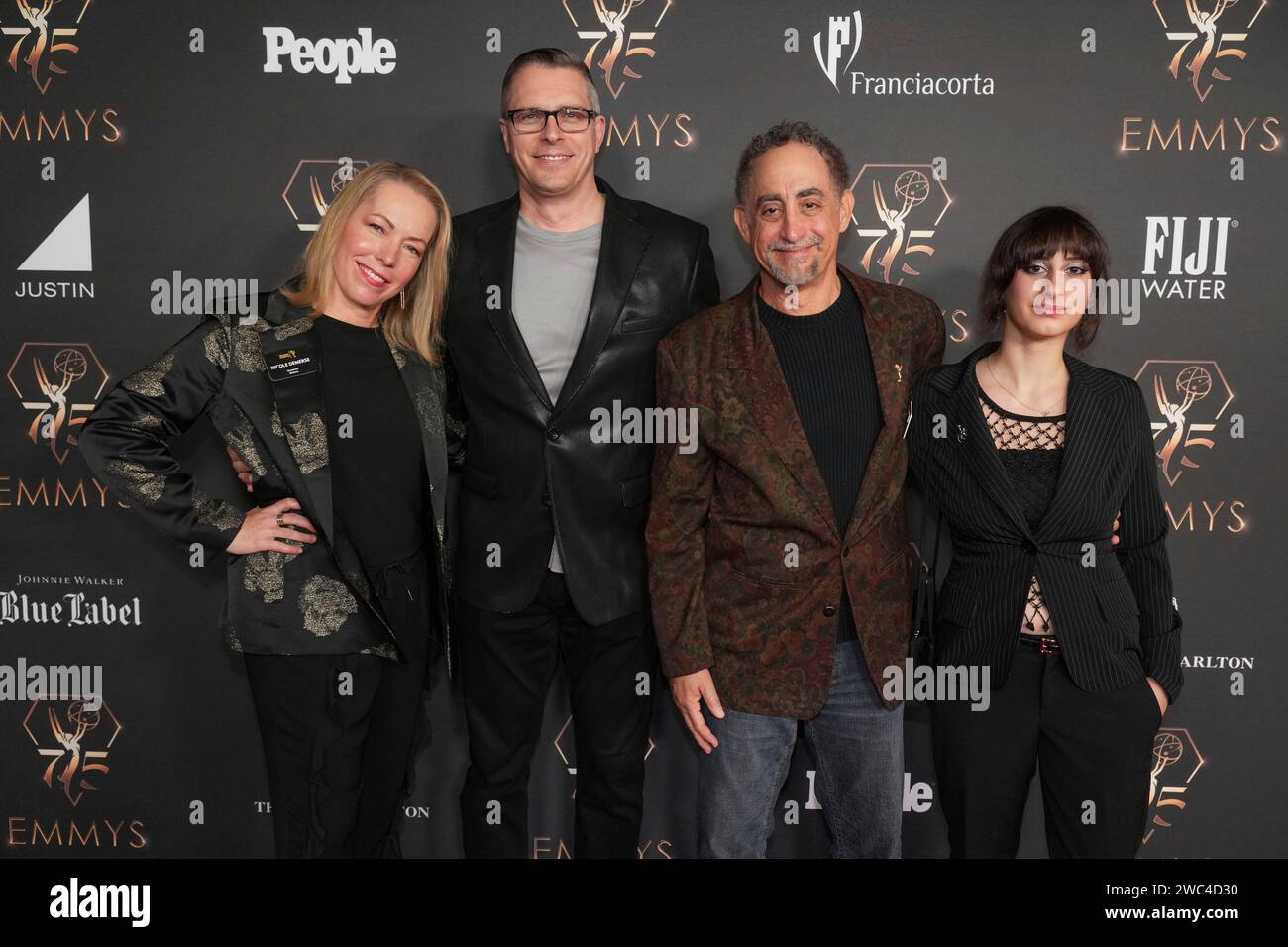 Nicole Demerse, from left, Alex Bull, Larry Rosenthal, and Leah ...