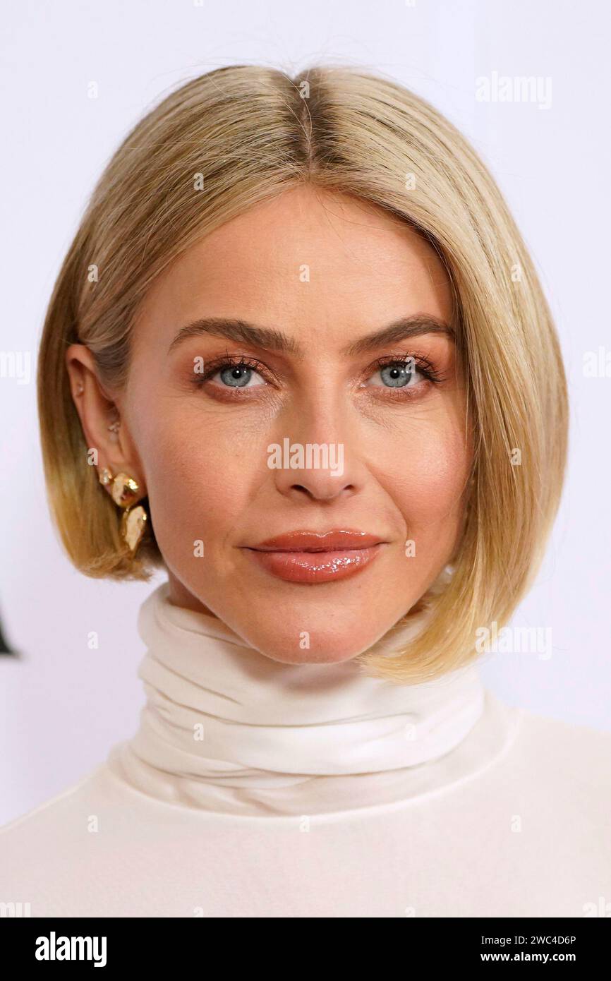 Julianne Hough arrives at the BAFTA Tea Party on Saturday, Jan. 13, 2024, at The Maybourne ...