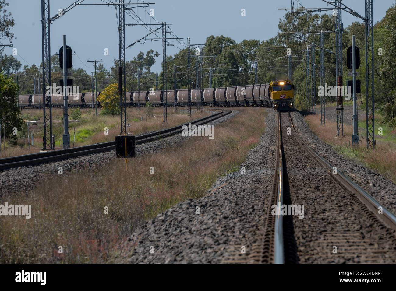 Australia Queensland Railway Stock Photo - Alamy