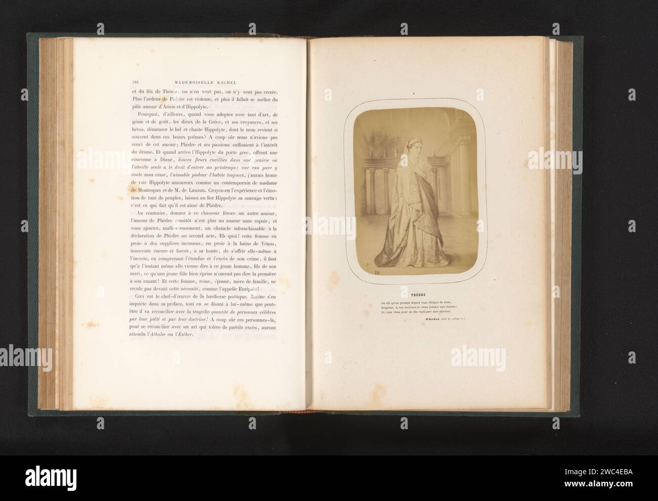 Photo production of a painting by Elizabeth-Rachel Félix in the role of ...