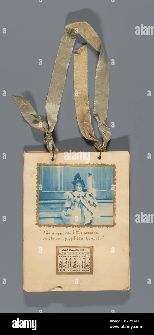 Kalender San Antonio Texas, Anonymous, 1898 photograph 12 Cyanotypes on ...