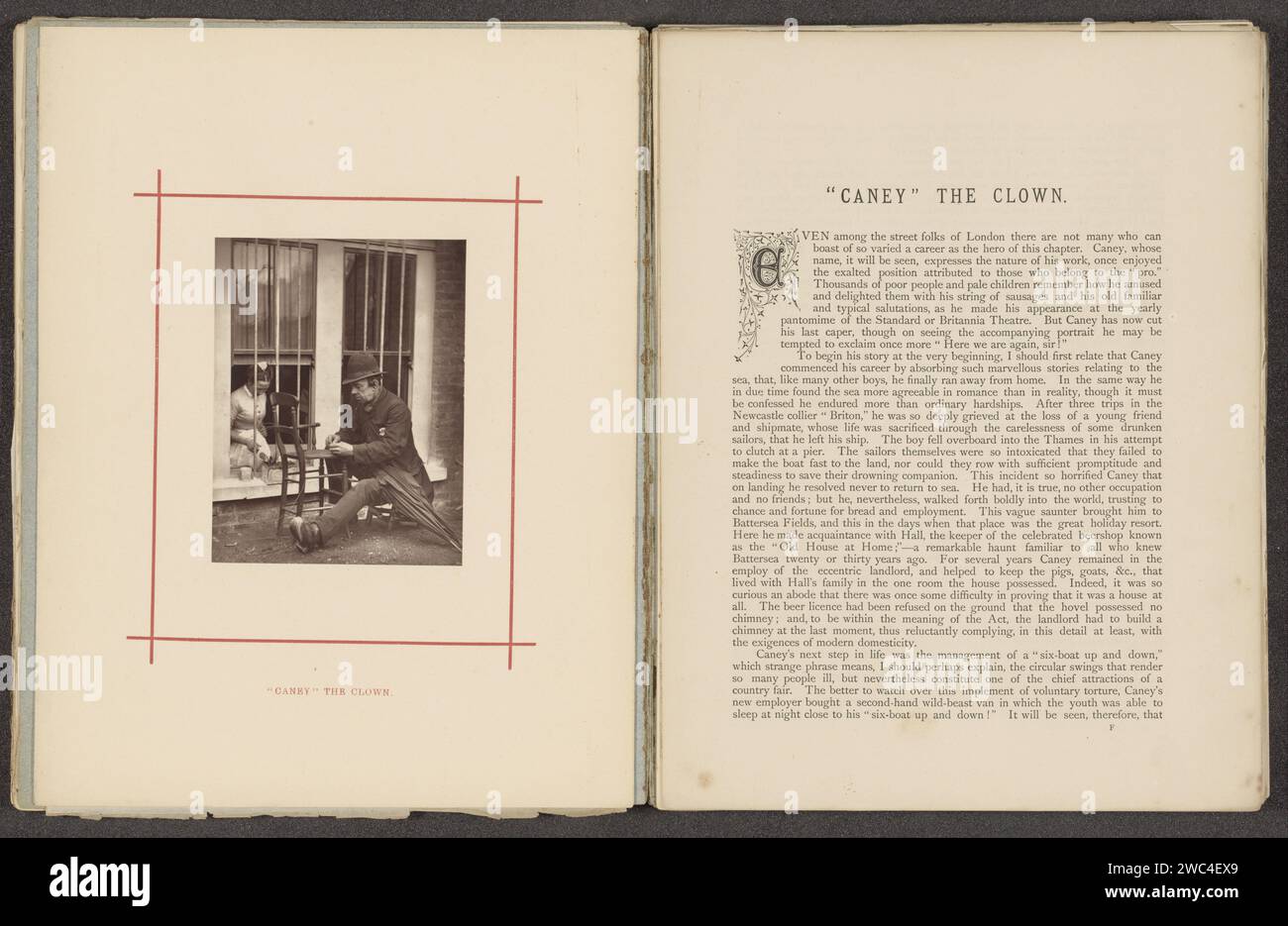 Caney" the clown, John Thomson, c. 1876 - in or before 1877 ...