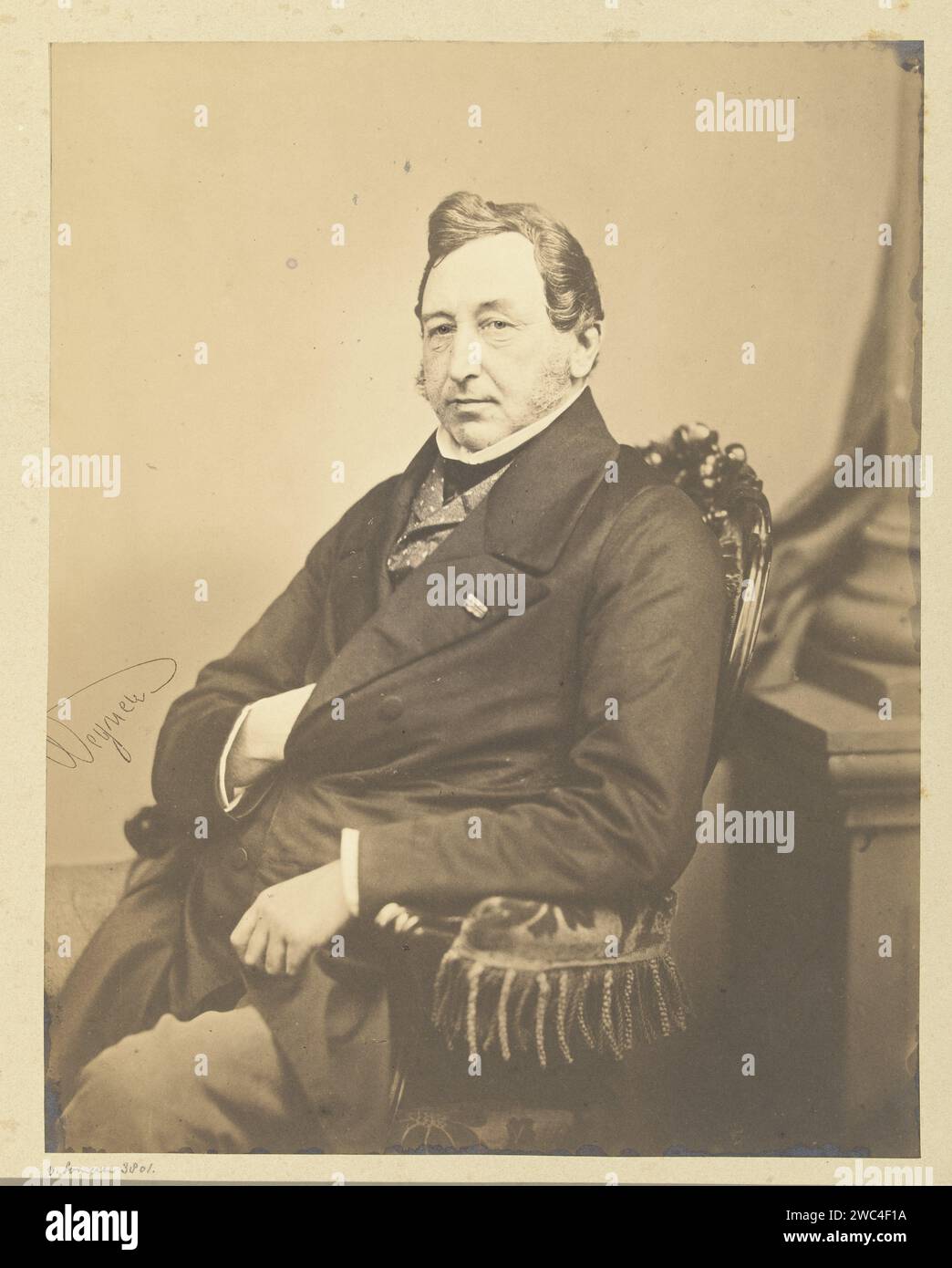 Portrait of G.J. Mulder, professor in the Faculty of Mathematics and ...
