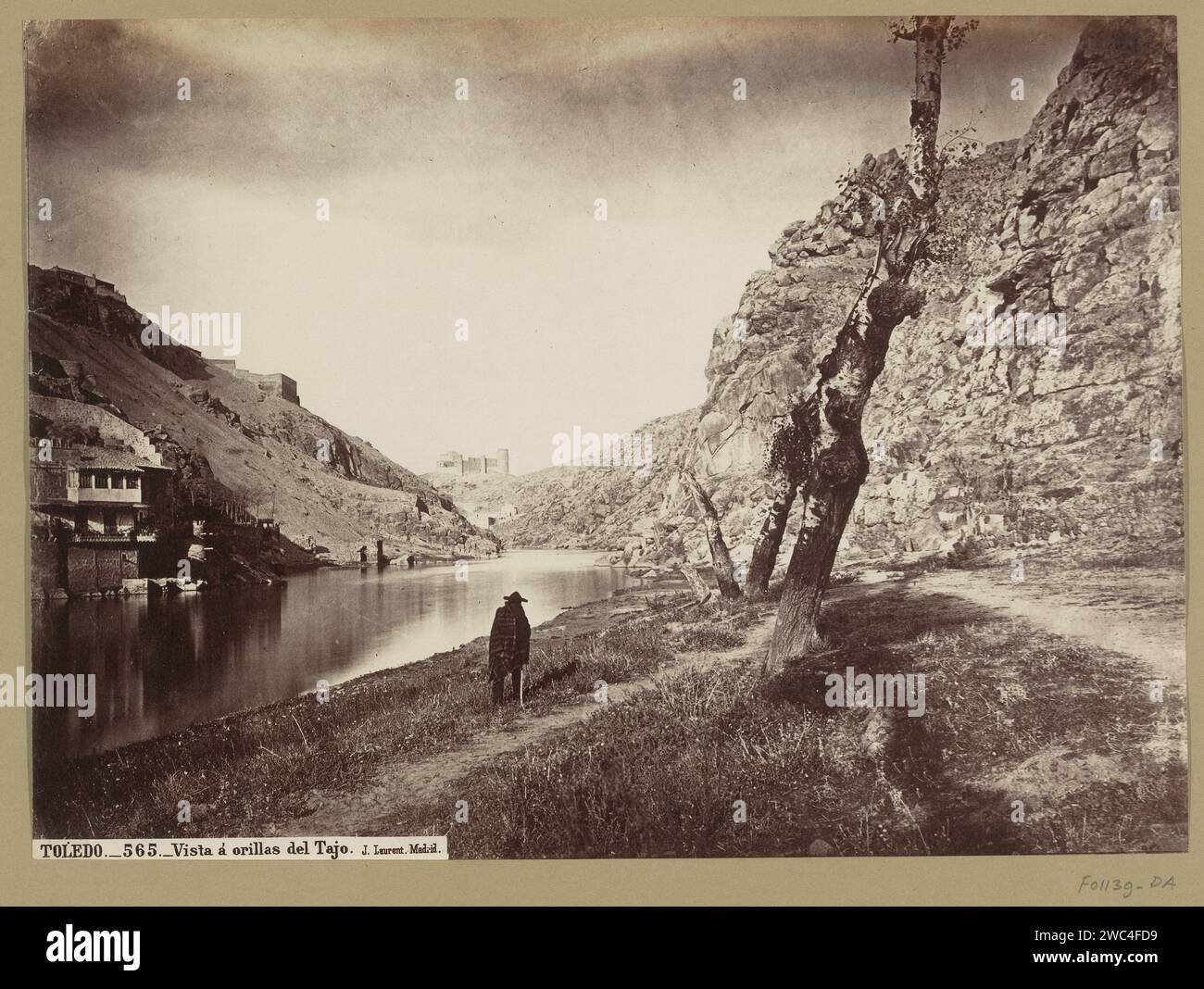 View of the Tagus near Toledo, Juan Laurent, 1856 - 1863 photograph This photo is part of an ...