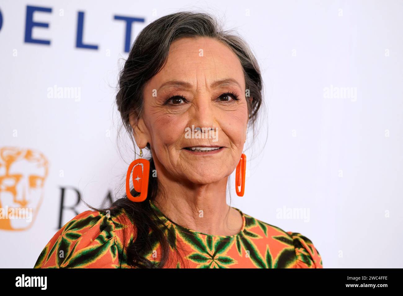 Tantoo Cardinal arrives at the BAFTA Tea Party on Saturday, Jan. 13 ...