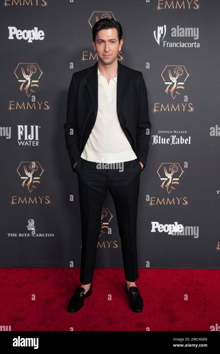 Nicholas Braun attends the 75th Emmy Awards Performers Nominee ...