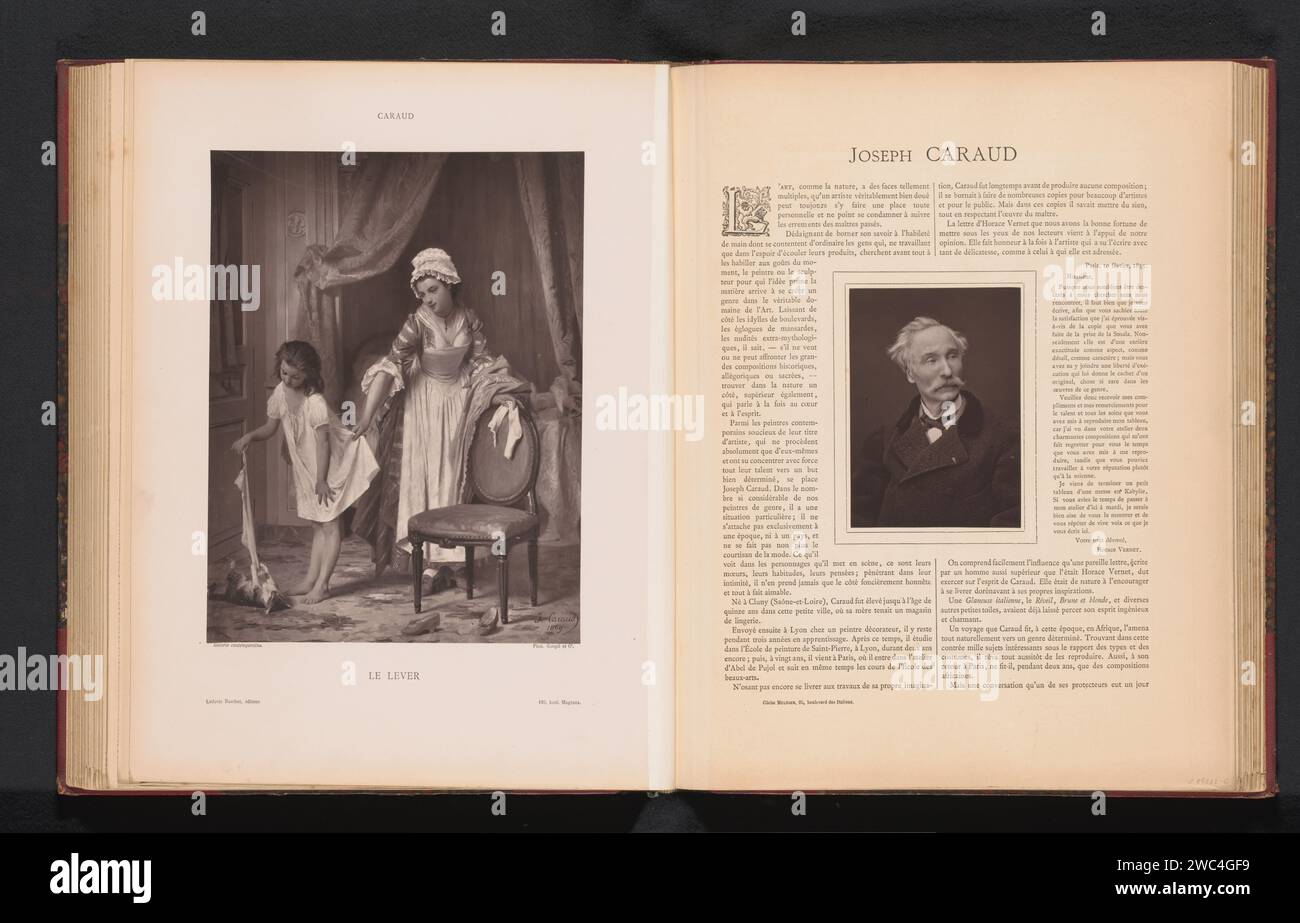 Joseph caraud painting hi-res stock photography and images - Alamy