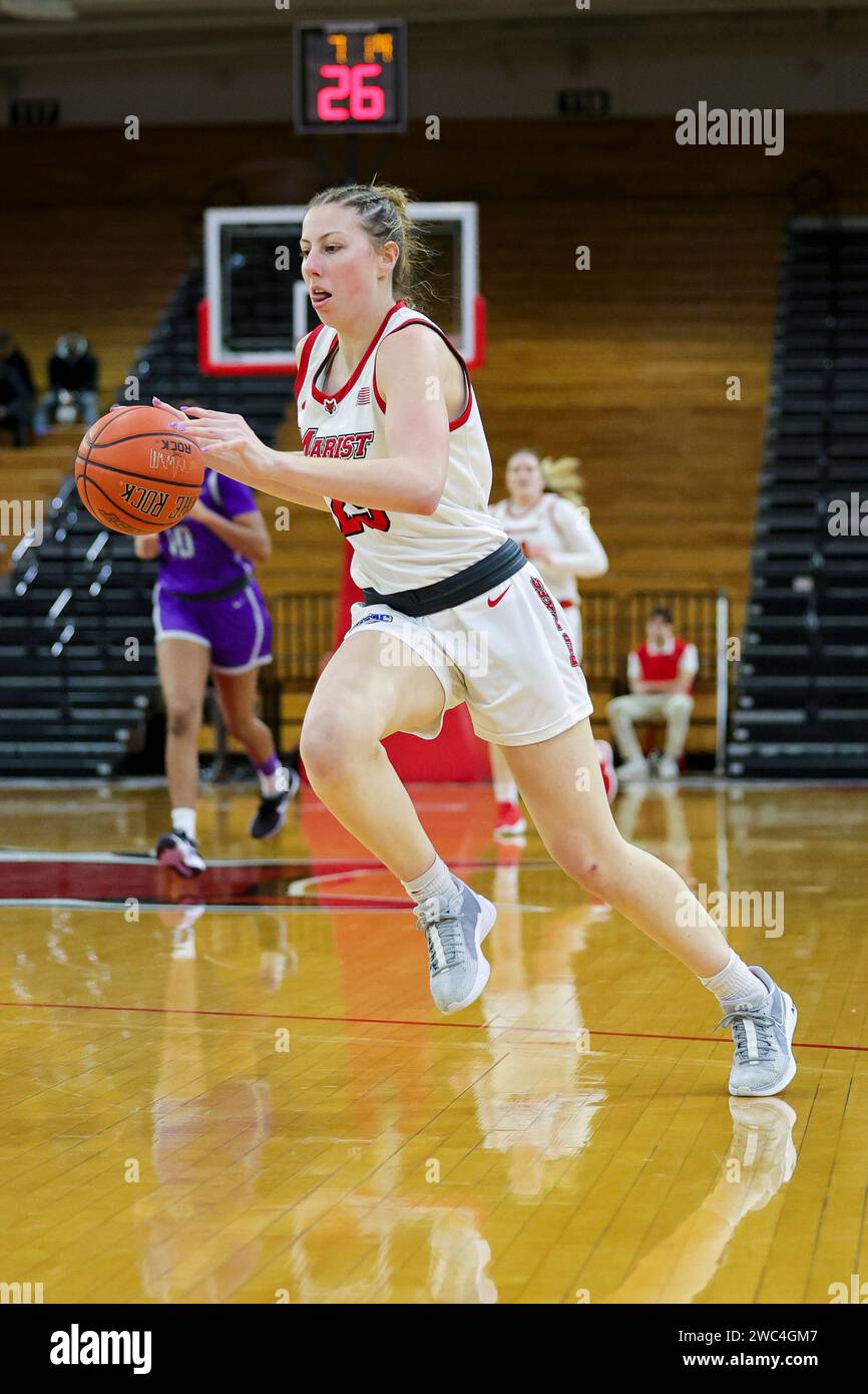 Poughkeepsie, New York, USA. 13th Jan, 2024. During the MAAC conference ...