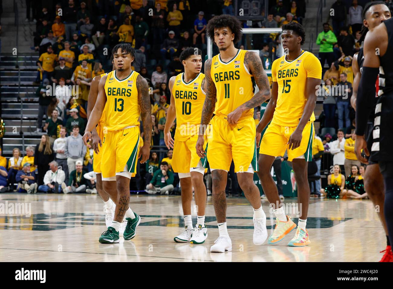 WACO, CA - JANUARY Baylor Bears forward Jalen Bridges (11), Baylor ...