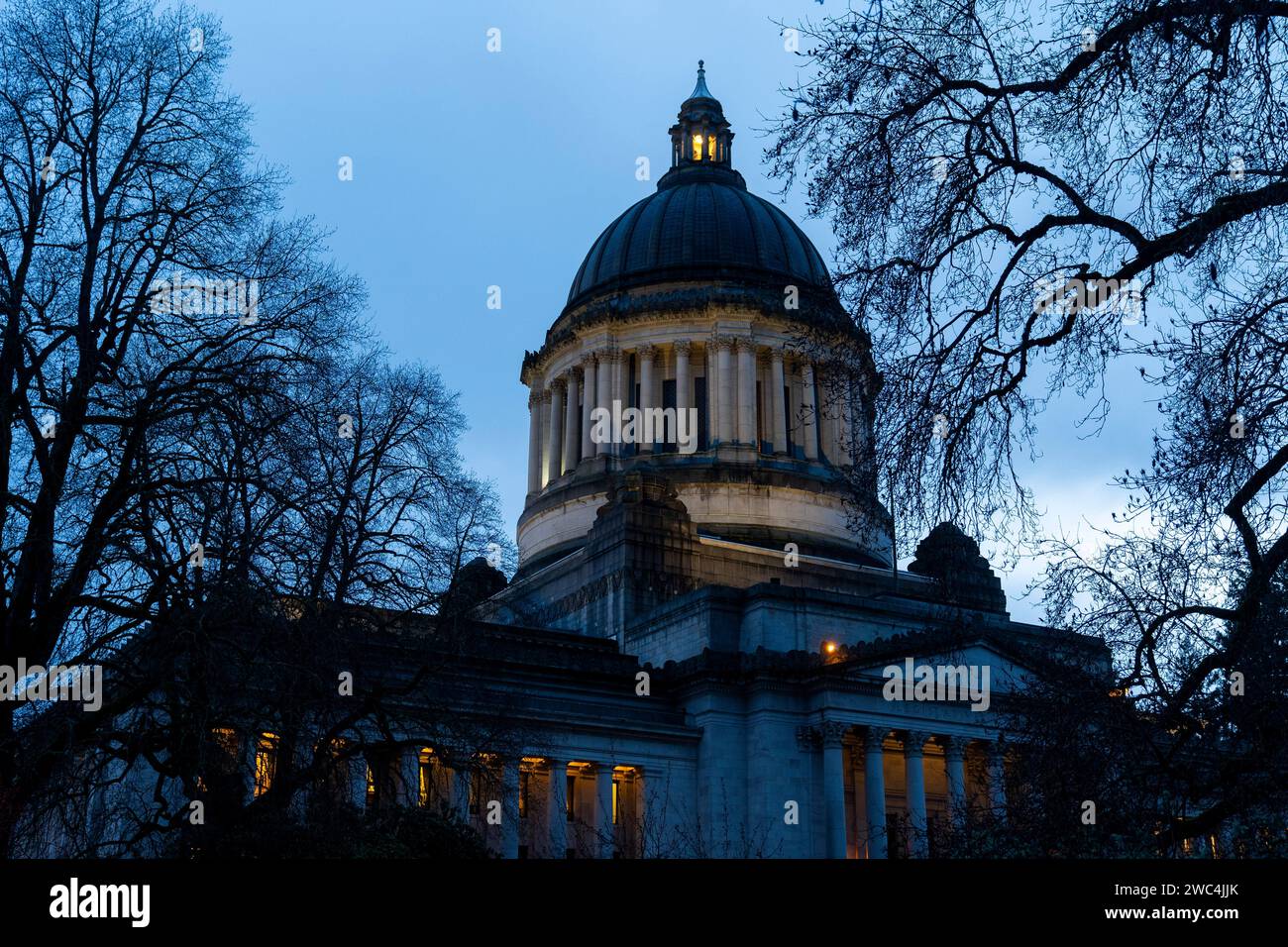The Washington state Capitol building is pictured, Tuesday, Jan. 9 ...