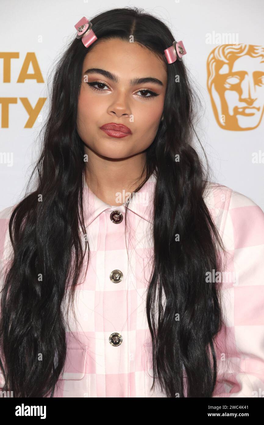 Beverly Hills, Ca. 13th Jan, 2024. Ariana Greenblatt at the 2024 BAFTA ...