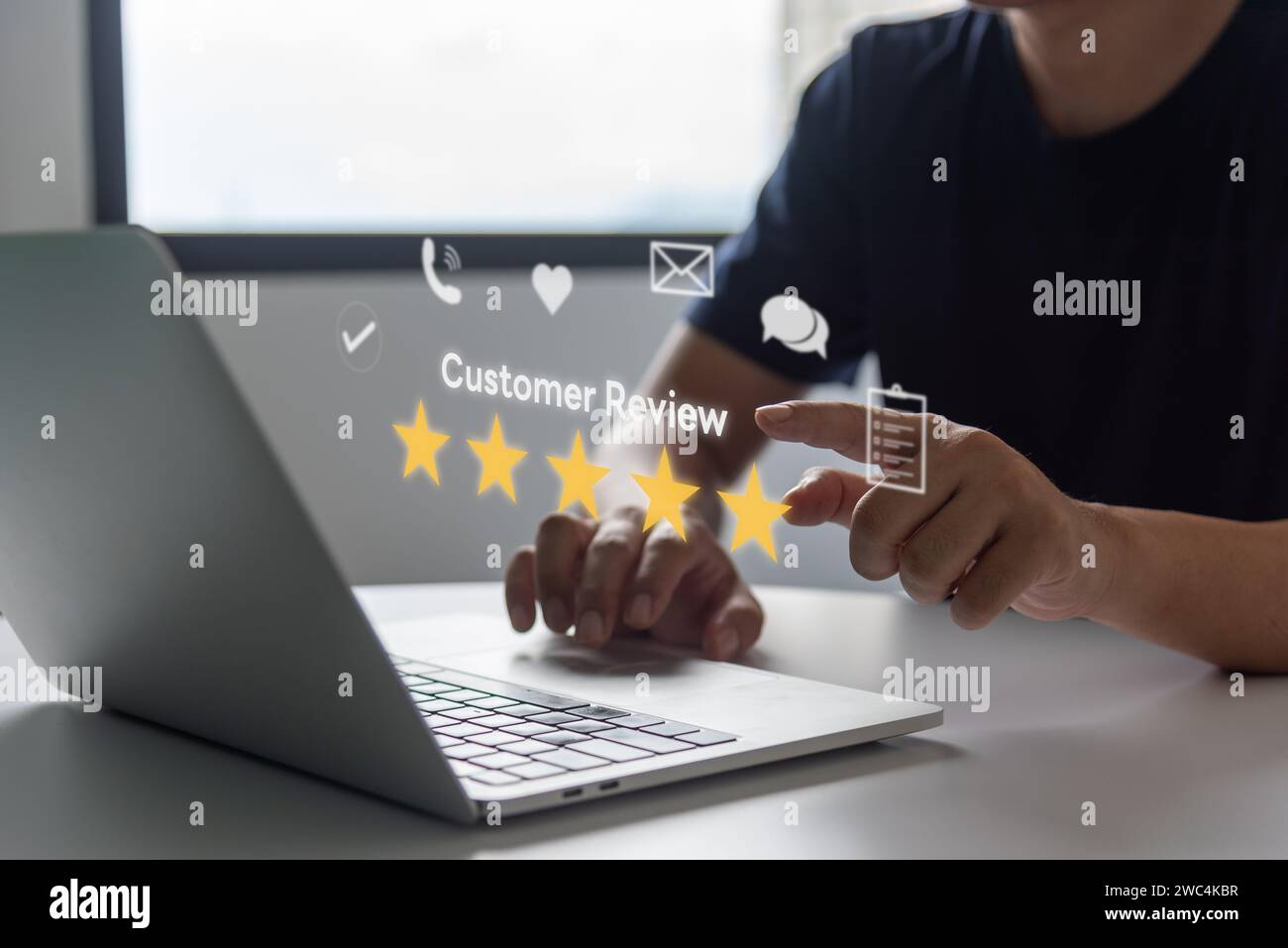 Five people star business hi-res stock photography and images - Alamy