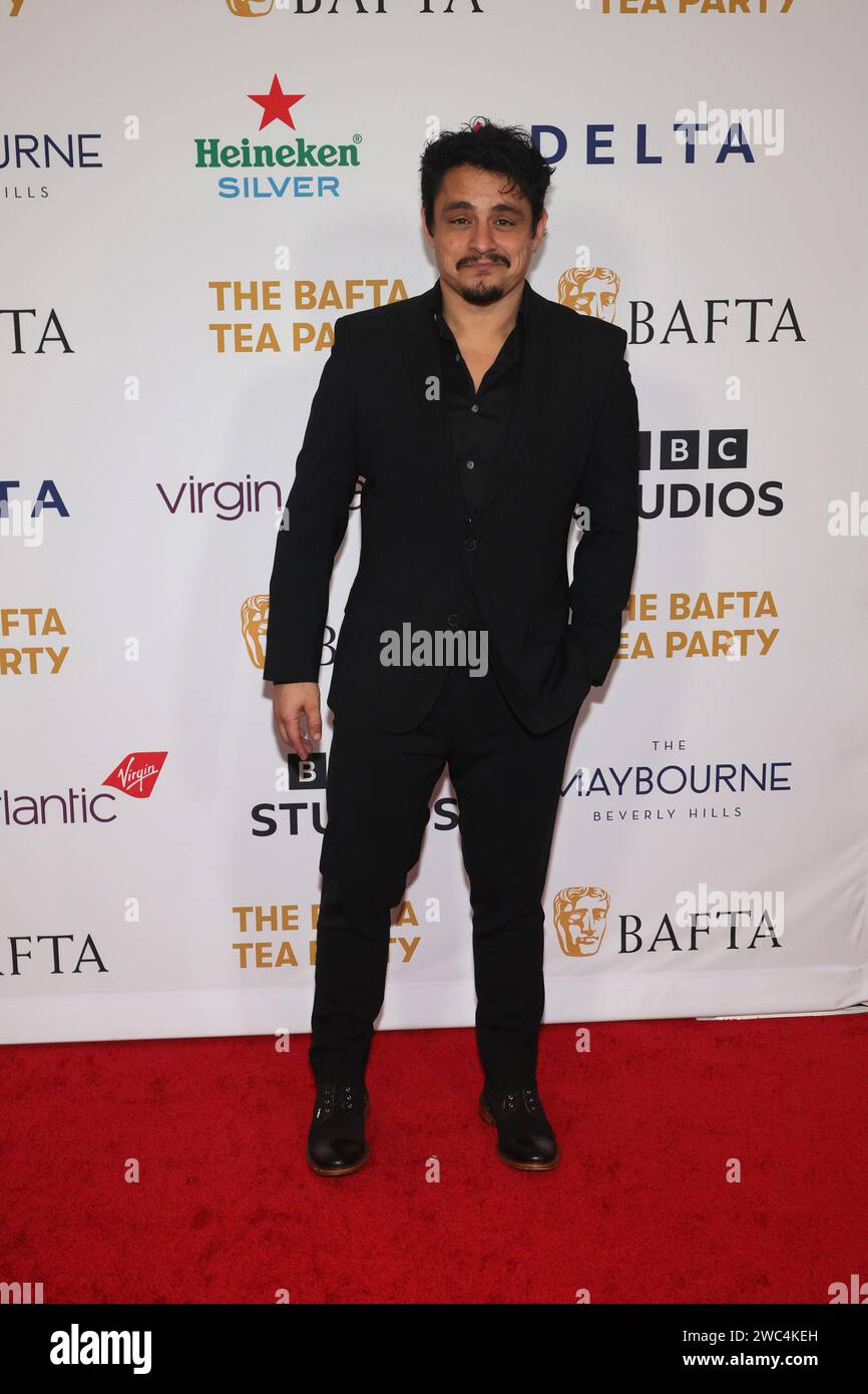 Beverly Hills, Ca. 13th Jan, 2024. Jesse Garcia at the 2024 BAFTA Tea ...