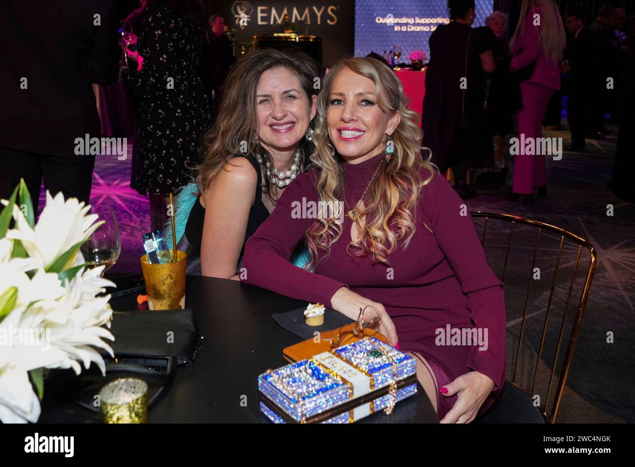 Jodi Delaney, left, and Irina Meyer at the 75th Emmy Awards Performers ...
