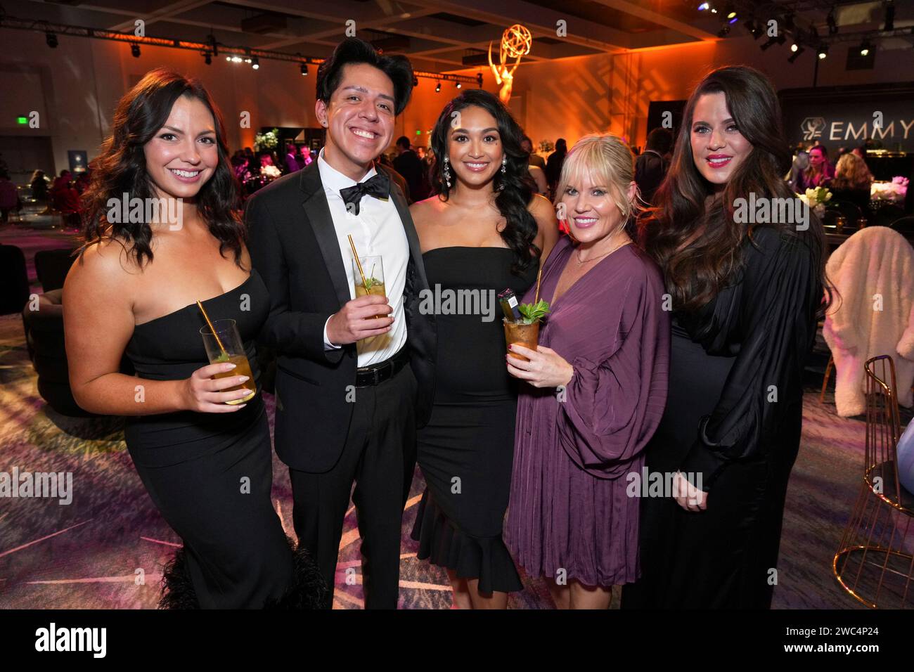 Jackie Croin, from left, Sam Huambachano, Danielle De Guzman, Sonya Kimble, and Anna Kimble at ...