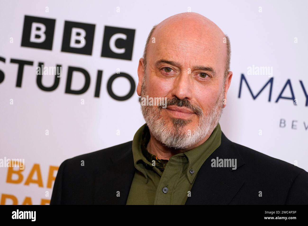 Mark Bridges arrives at the BAFTA Tea Party on Saturday, Jan. 13, 2024, at The Maybourne Beverly ...