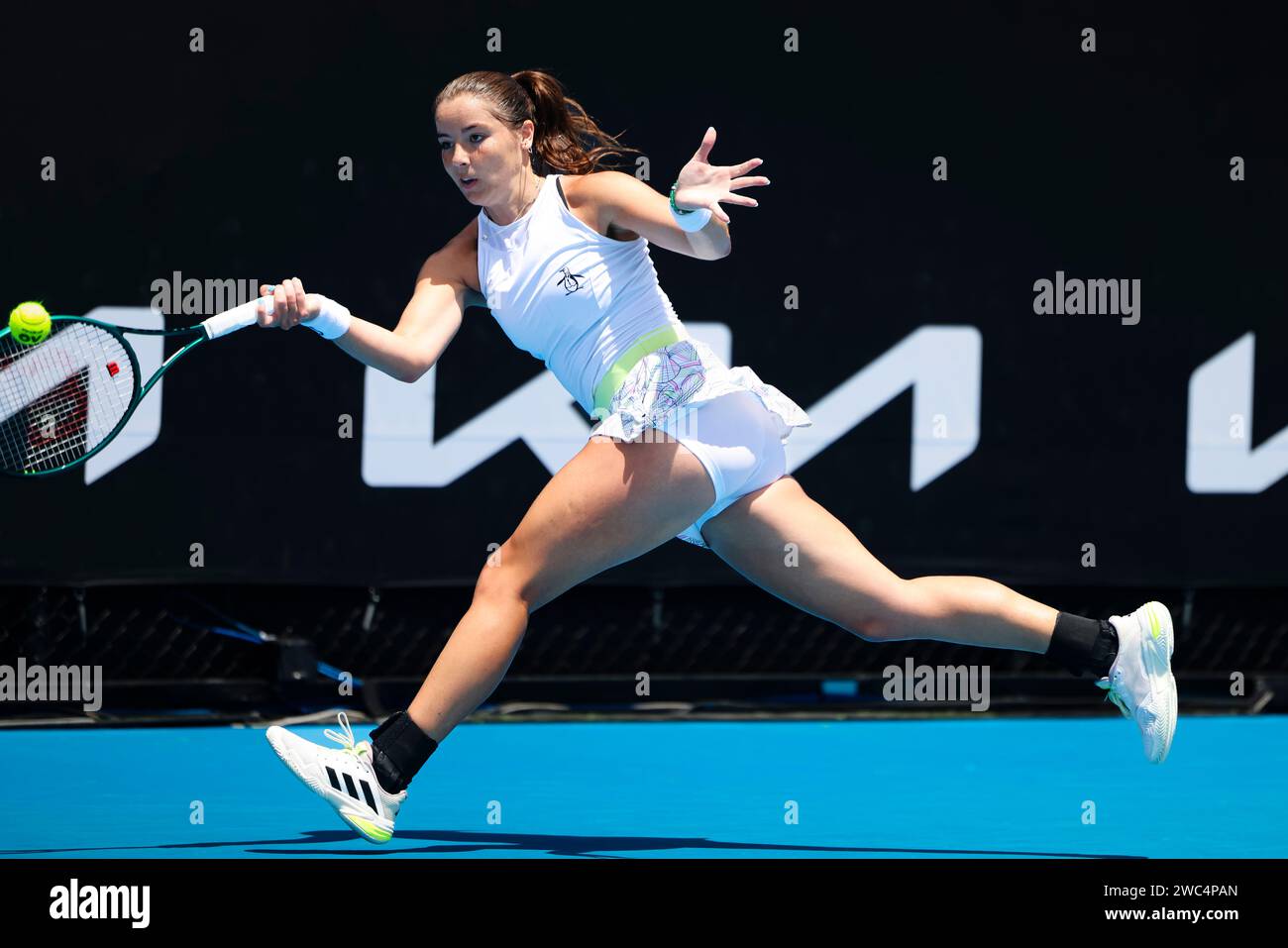 Melbourne, Australia, 14th Jan, 2024. Tennis player Jodie Burrage from ...