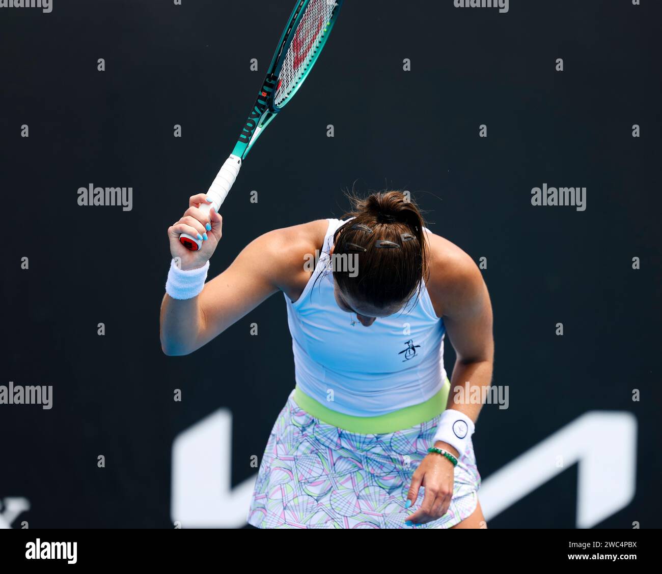 Melbourne, Australia, 14th Jan, 2024. Tennis player Jodie Burrage from ...