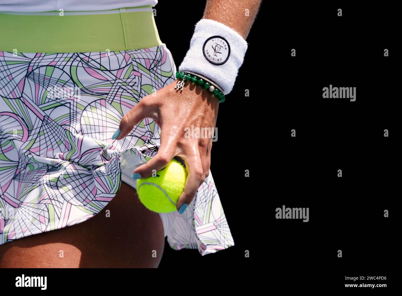 Melbourne, Australia, 14th Jan, 2024. Tennis player Jodie Burrage from ...