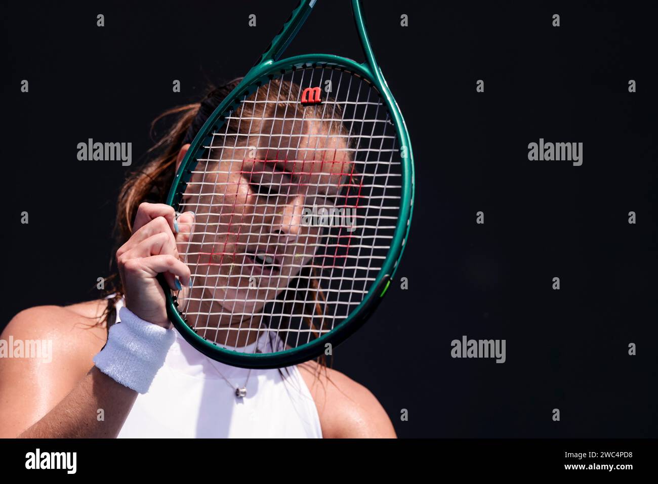 Melbourne, Australia, 14th Jan, 2024. Tennis player Jodie Burrage from ...