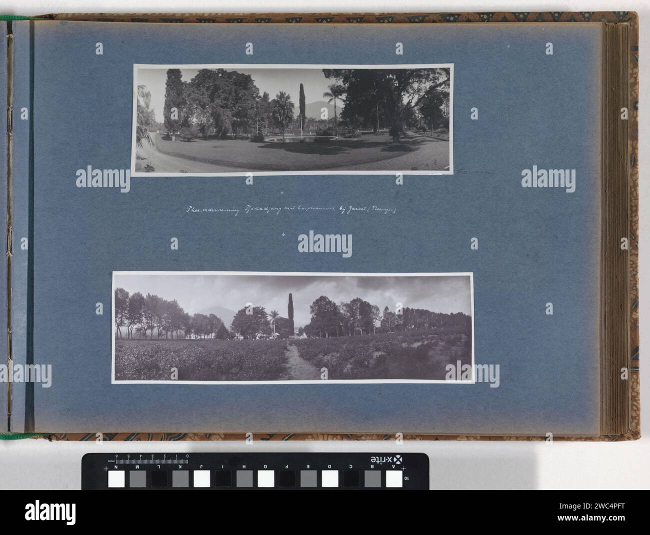 Tea company Tjikadjang at Garvet in Preacher, Anonymous, c. 1900 - c ...