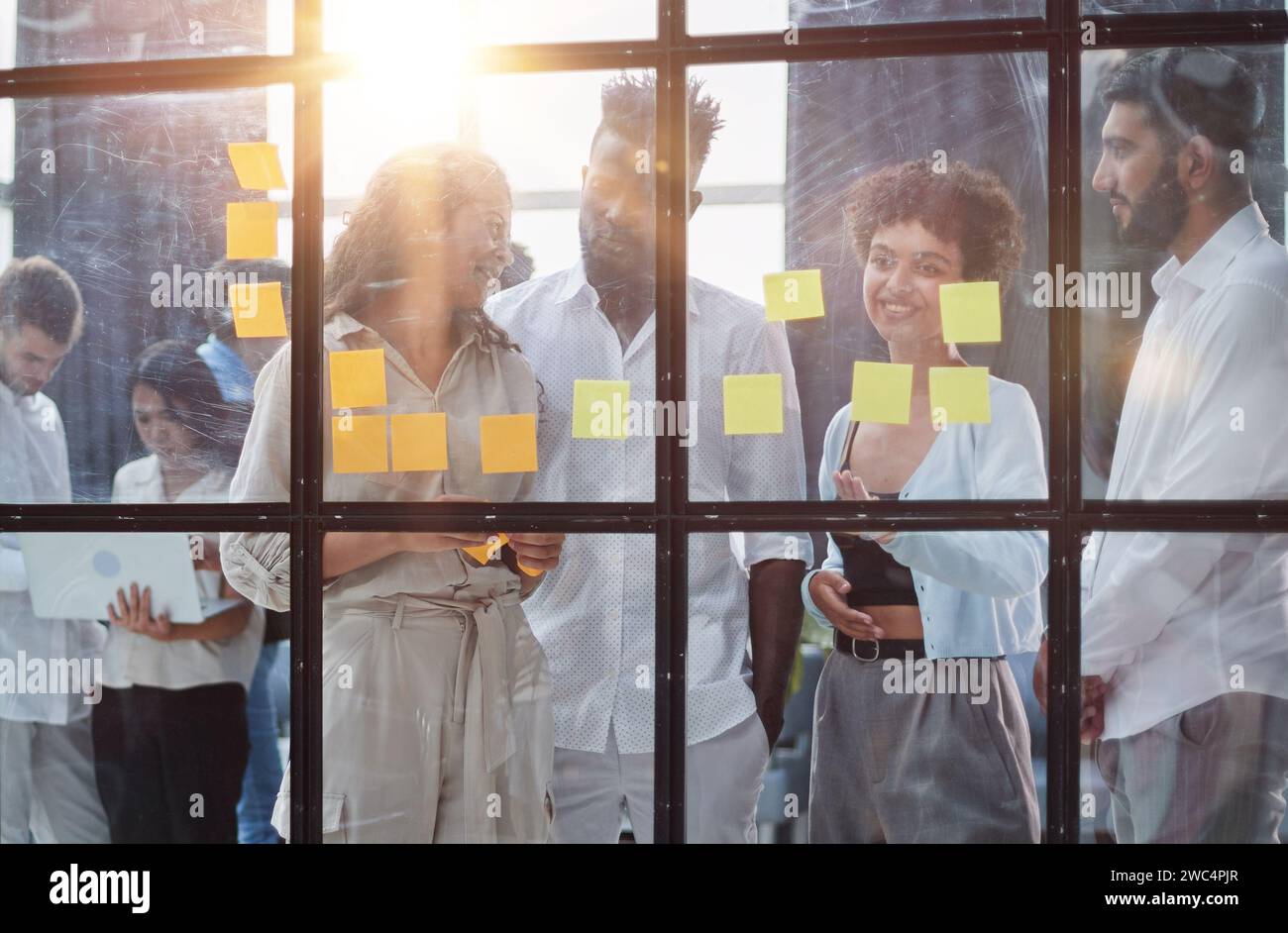 Startup and implementation of a small business project Stock Photo - Alamy