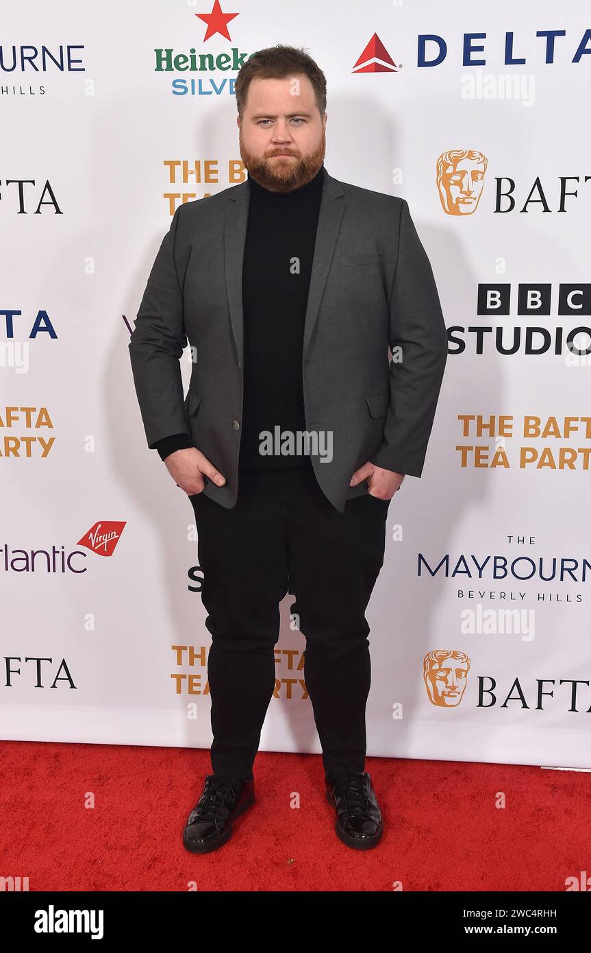 Beverly Hills, USA. 13th Jan, 2024. Paul Walter Hauser arriving at the ...