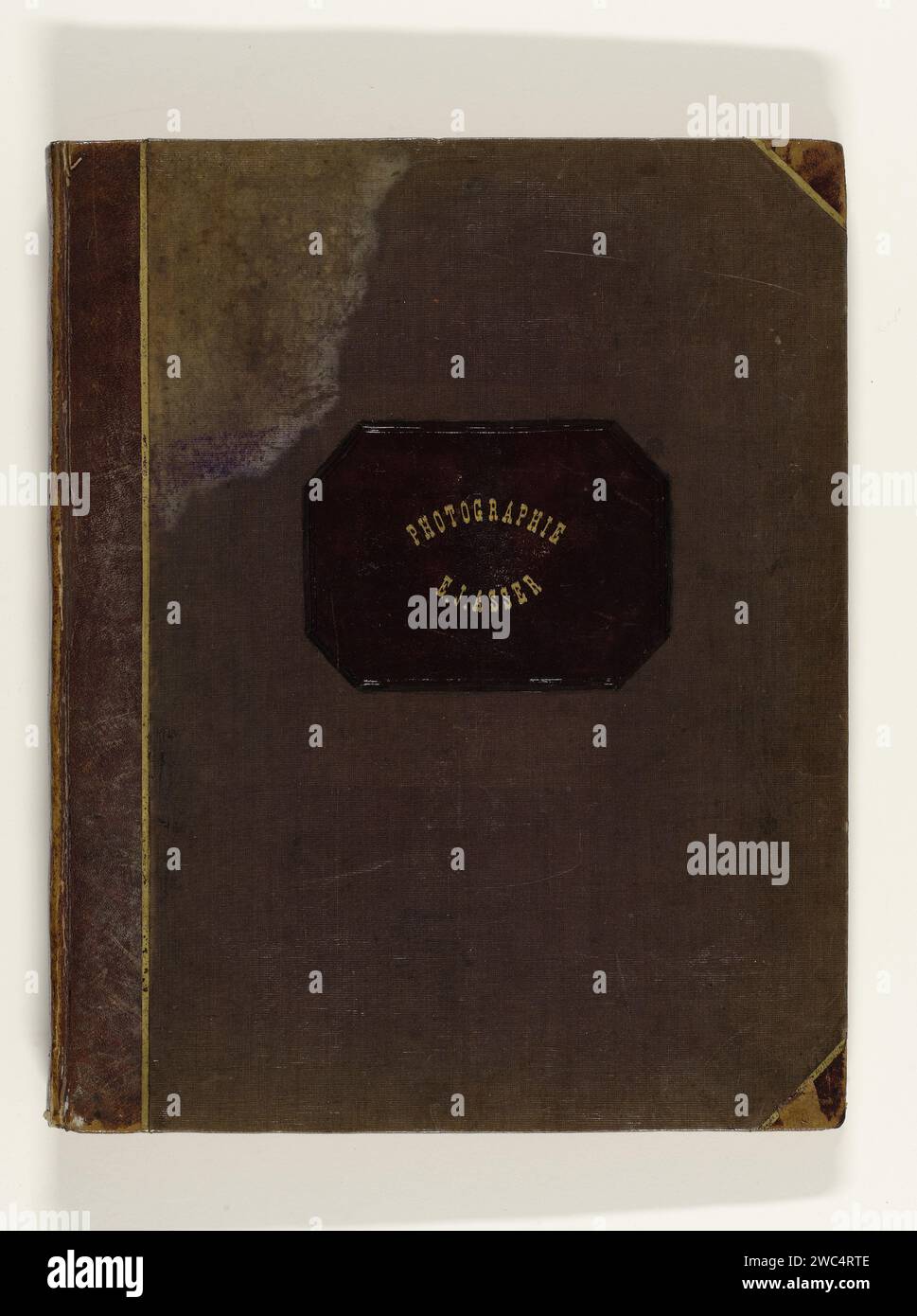 Photography album, Eduard Isaac Etser, 1856 Amsterdam paper. cardboard ...