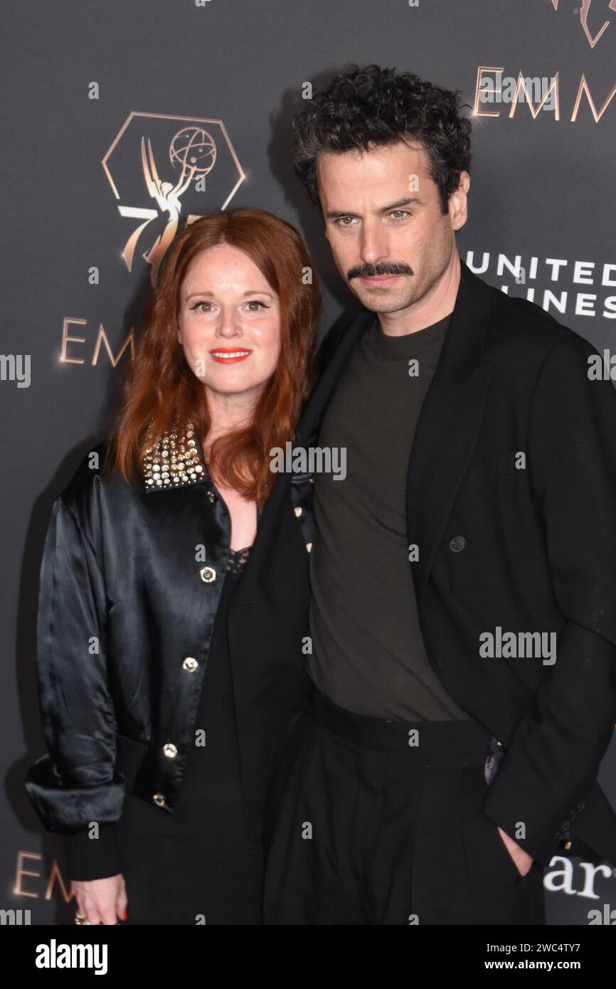 Los Angeles, California, USA 13th January 2024 Actor Luke Kirby and ...