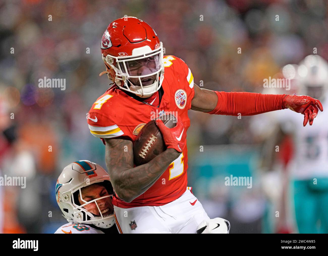 Kansas City, United States. 13th Jan, 2024. Kansas City Chiefs wide ...