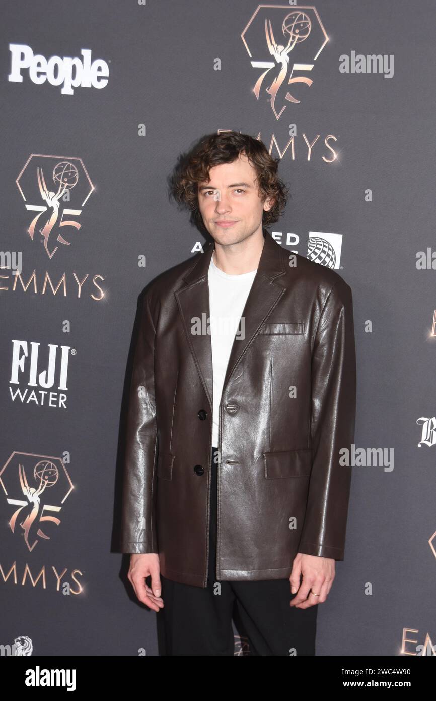 Los Angeles, California, USA 13th January 2024 Actor Josh Whitehouse ...