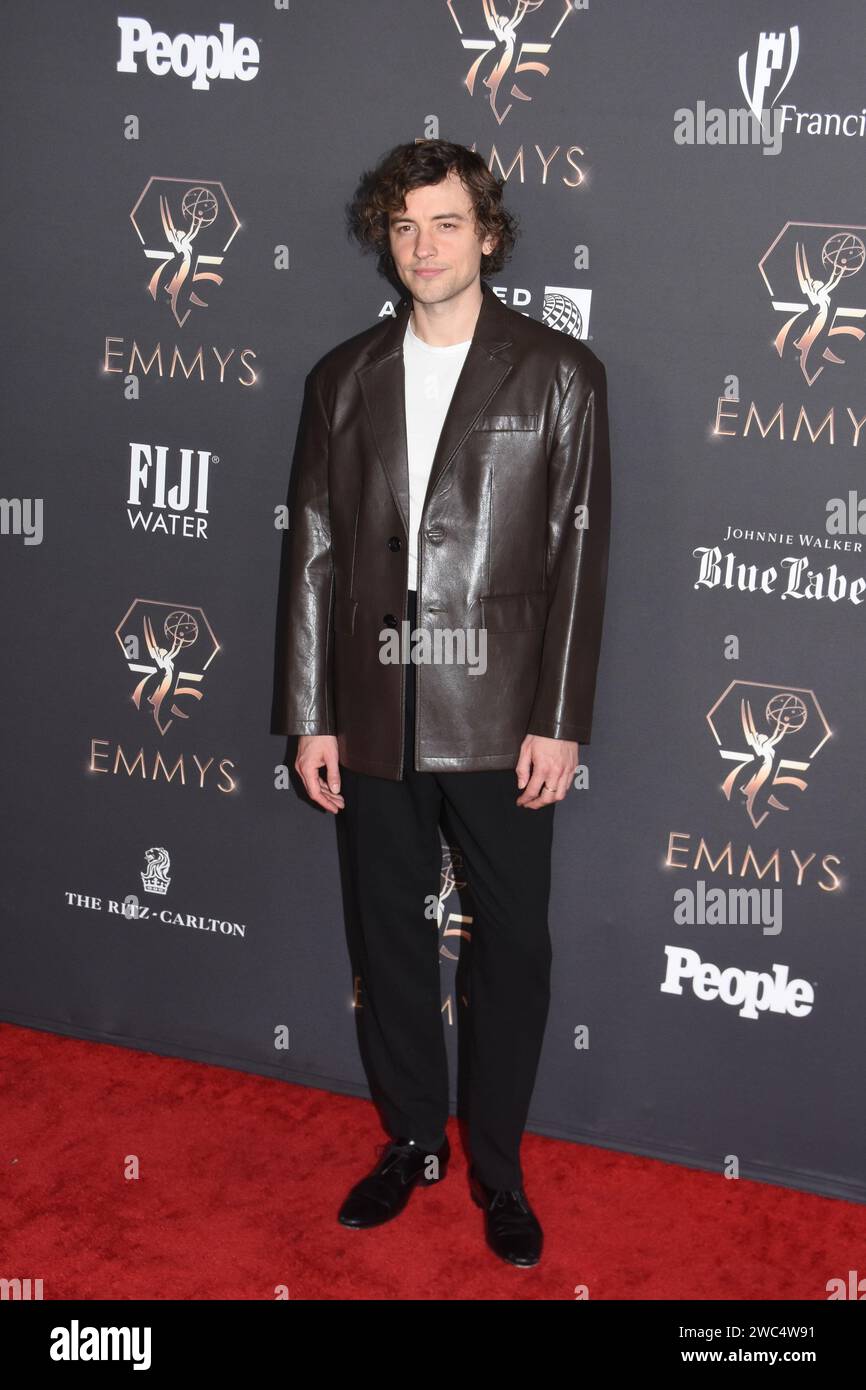 Los Angeles, California, USA 13th January 2024 Actor Josh Whitehouse ...