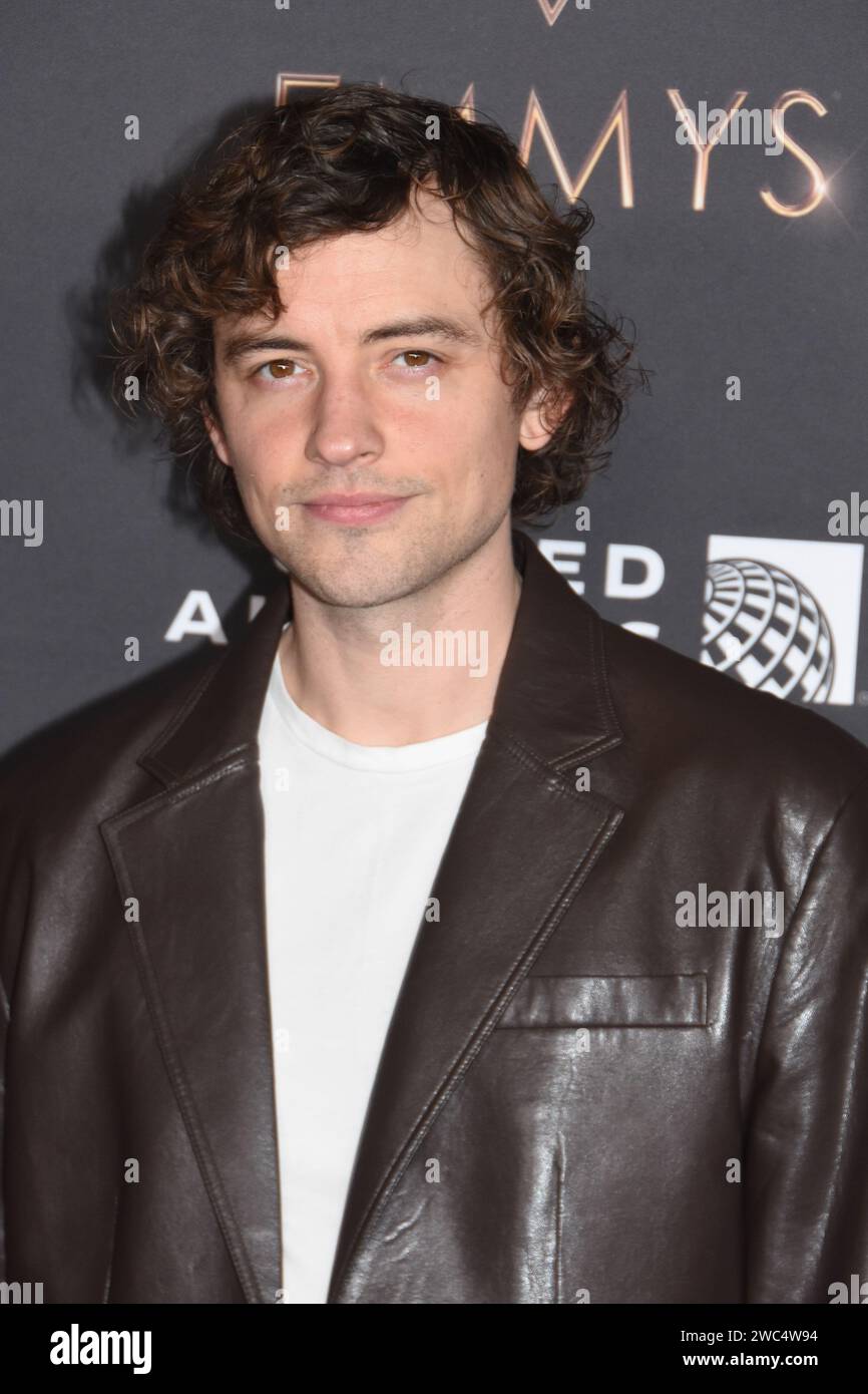 Los Angeles, California, USA 13th January 2024 Actor Josh Whitehouse ...
