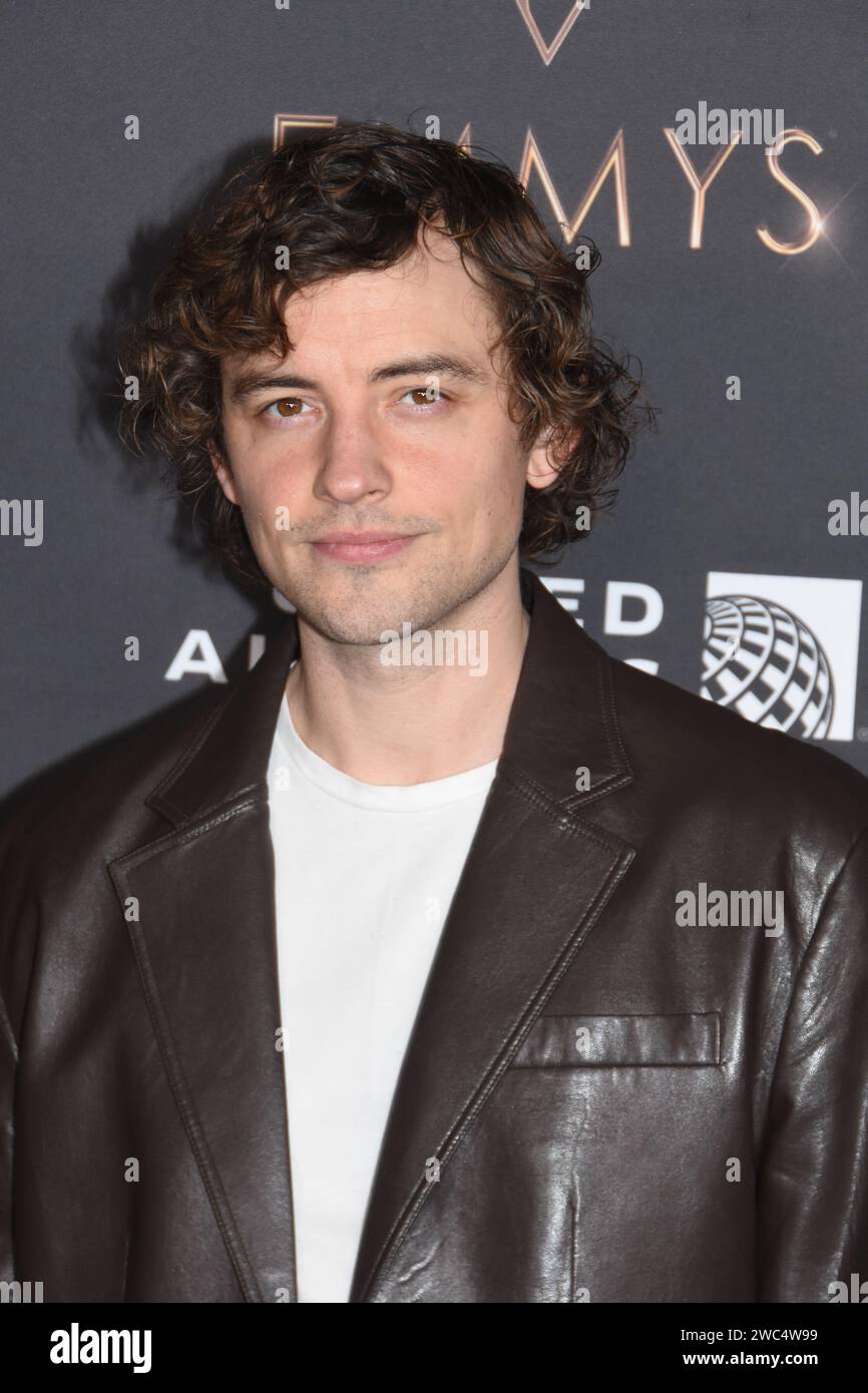 Los Angeles, California, USA 13th January 2024 Actor Josh Whitehouse ...