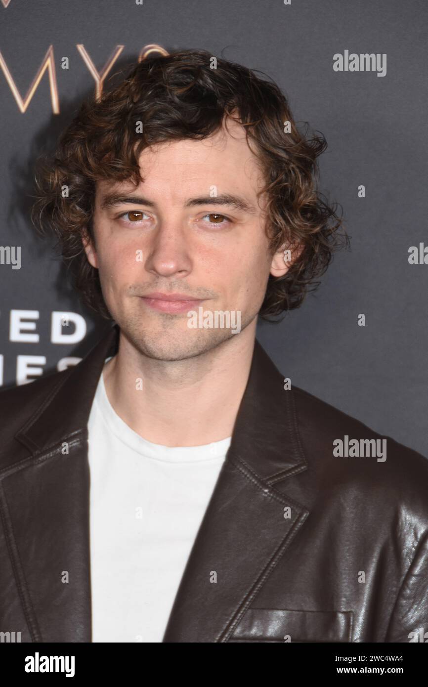 Los Angeles, California, USA 13th January 2024 Actor Josh Whitehouse ...