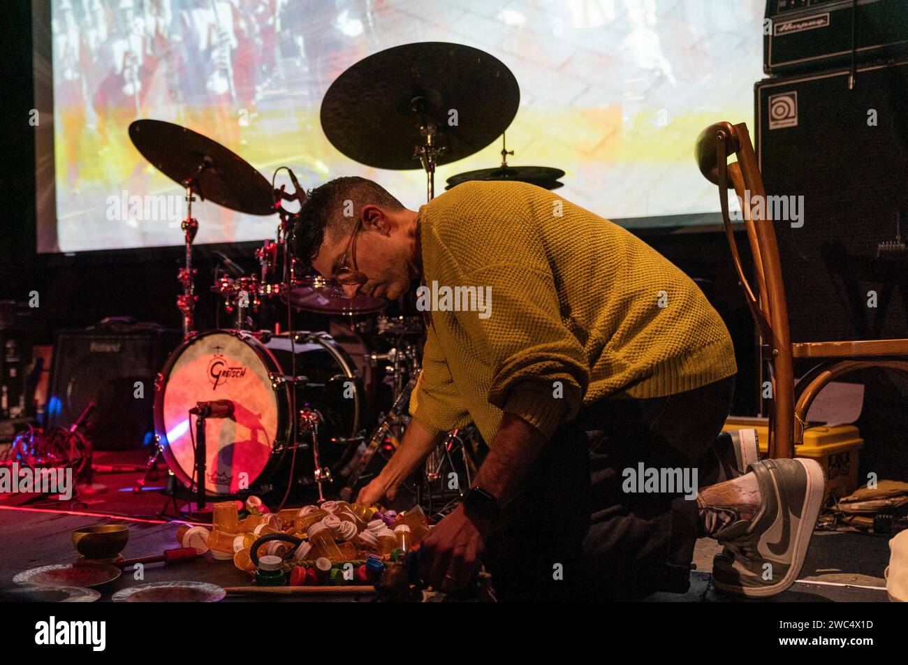 Mark Guiliana performs during Winter JazzFest Brooklyn Marathon at ...