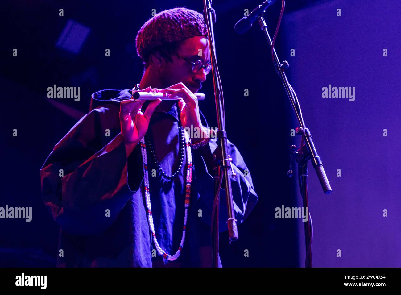 Shabaka performs with Jason Moran, Carlos Nino, Saul Williams during ...