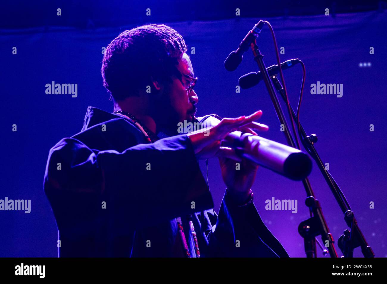 Shabaka performs with Jason Moran, Carlos Nino, Saul Williams during ...
