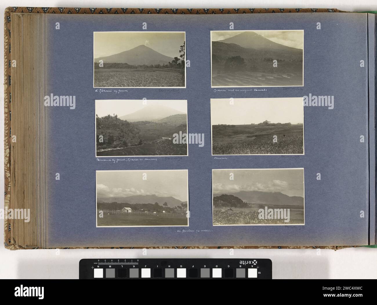 Volcano Tjikorai at Garut with Sawa's foreground, Anonymous, c. 1900 ...
