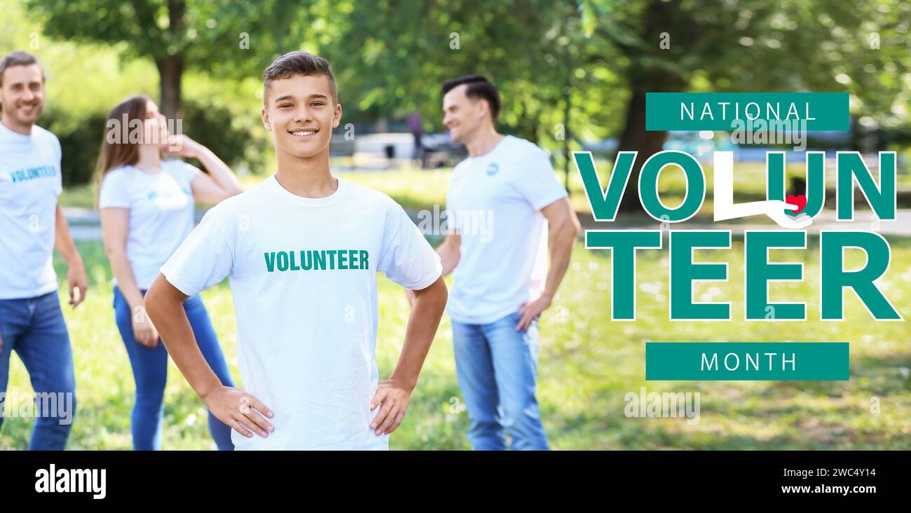 National volunteering month hi-res stock photography and images - Alamy
