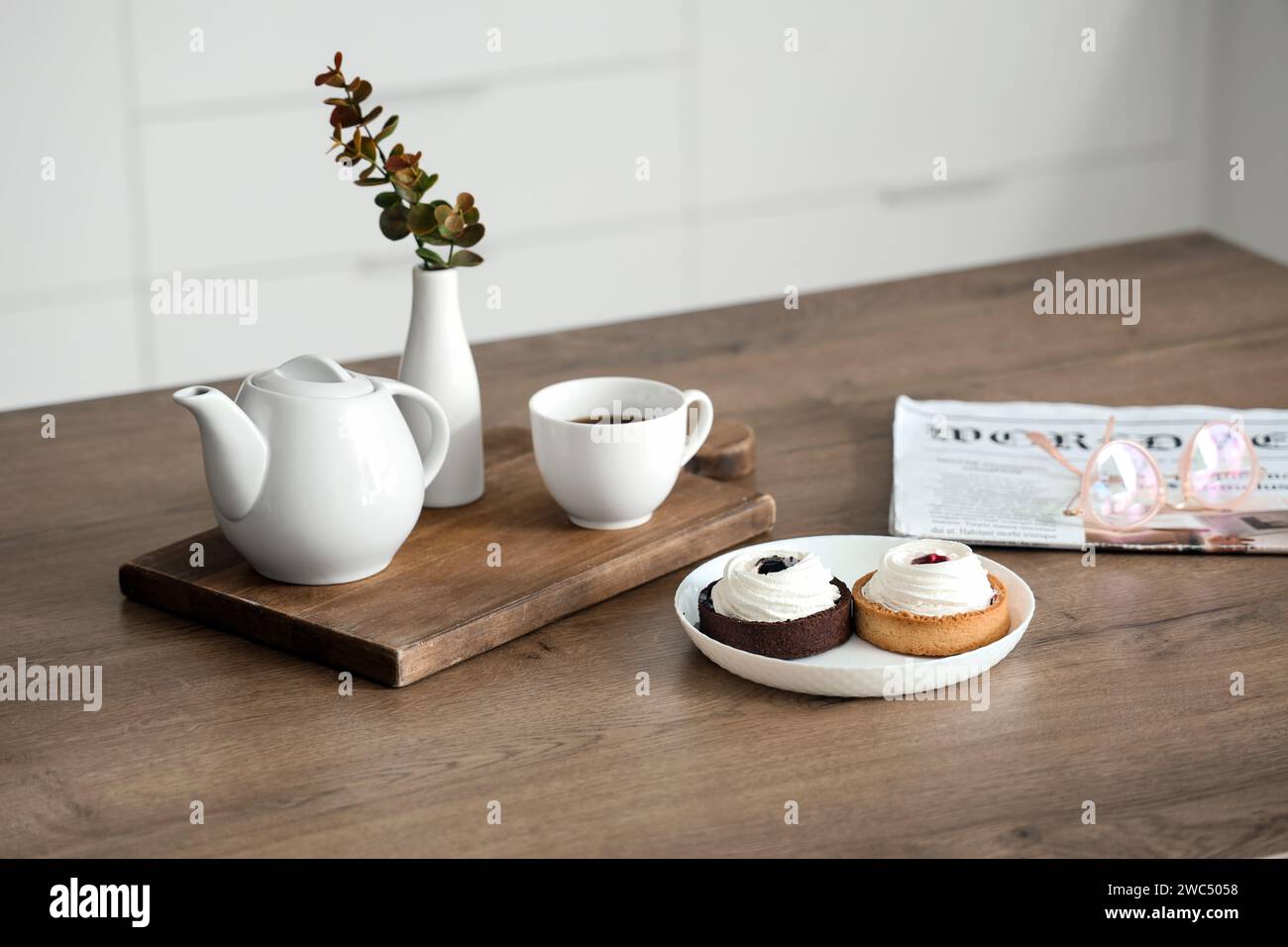Modern coffee setup hi-res stock photography and images - Alamy