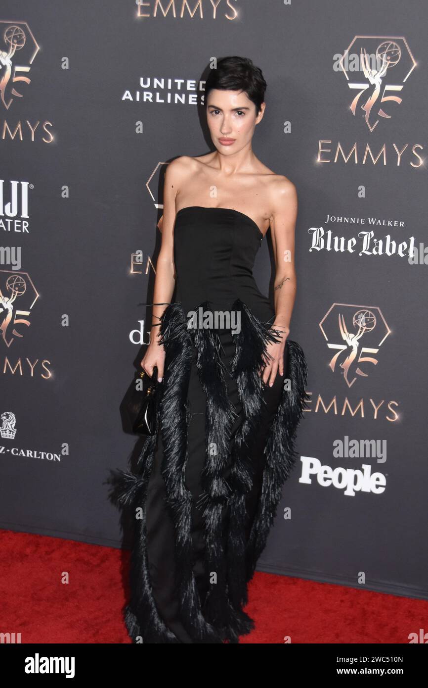 Los Angeles, California, USA 13th January 2024 Singer Patricia Manfield attends 75th Primetime ...