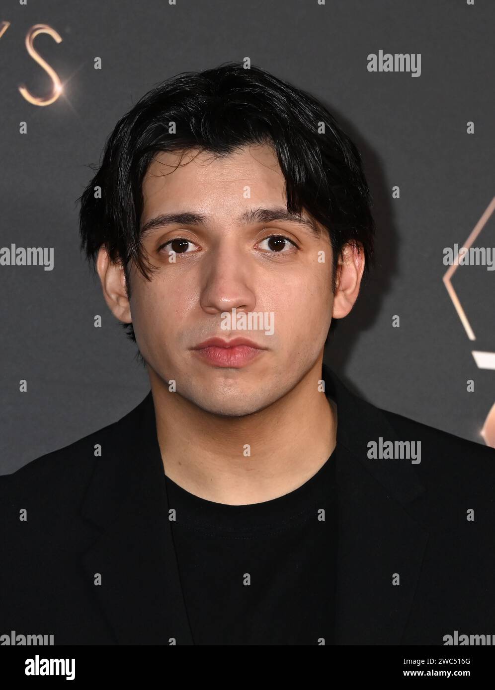 Los Angeles, USA. 13th Jan, 2024. Kevin Alves arriving at the 75th ...