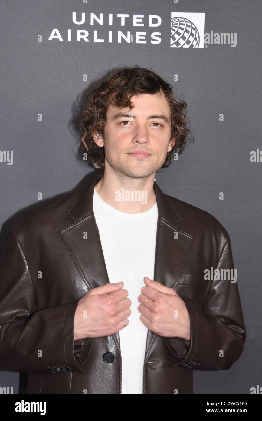 Los Angeles, California, USA 13th January 2024 Actor Josh Whitehouse ...