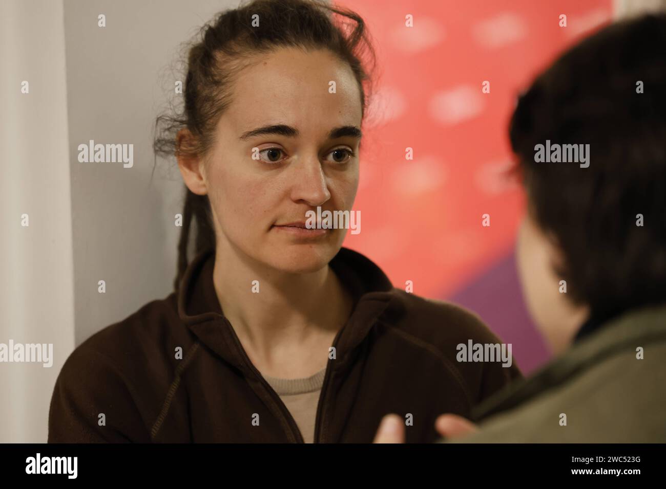 Carola Rackete LINKE Jahresauftakt 2024, am 13.01.2024 in Berlin ...