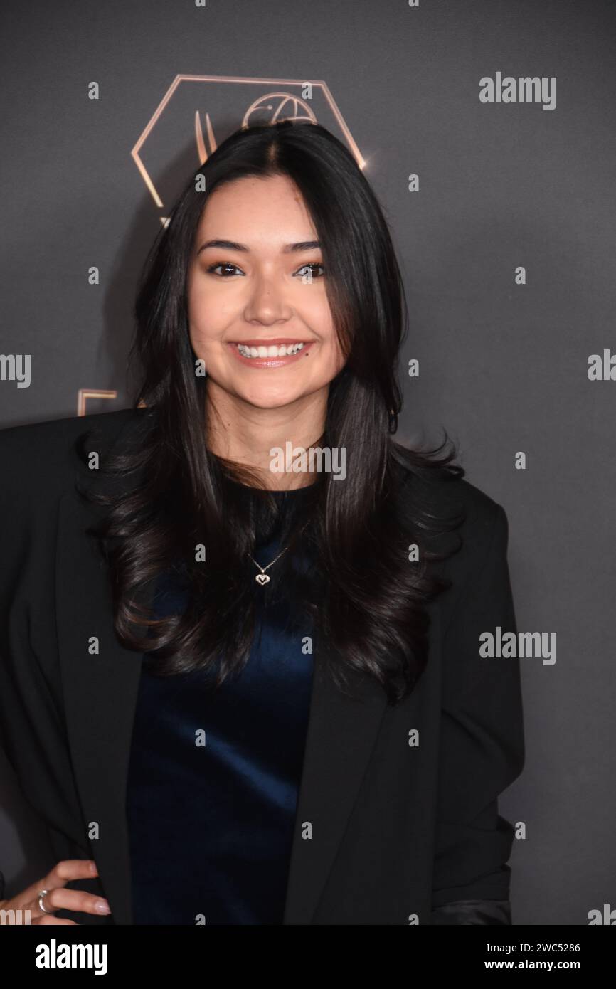 Los Angeles, California, USA 13th January 2024 Actress Alexa Barajas ...