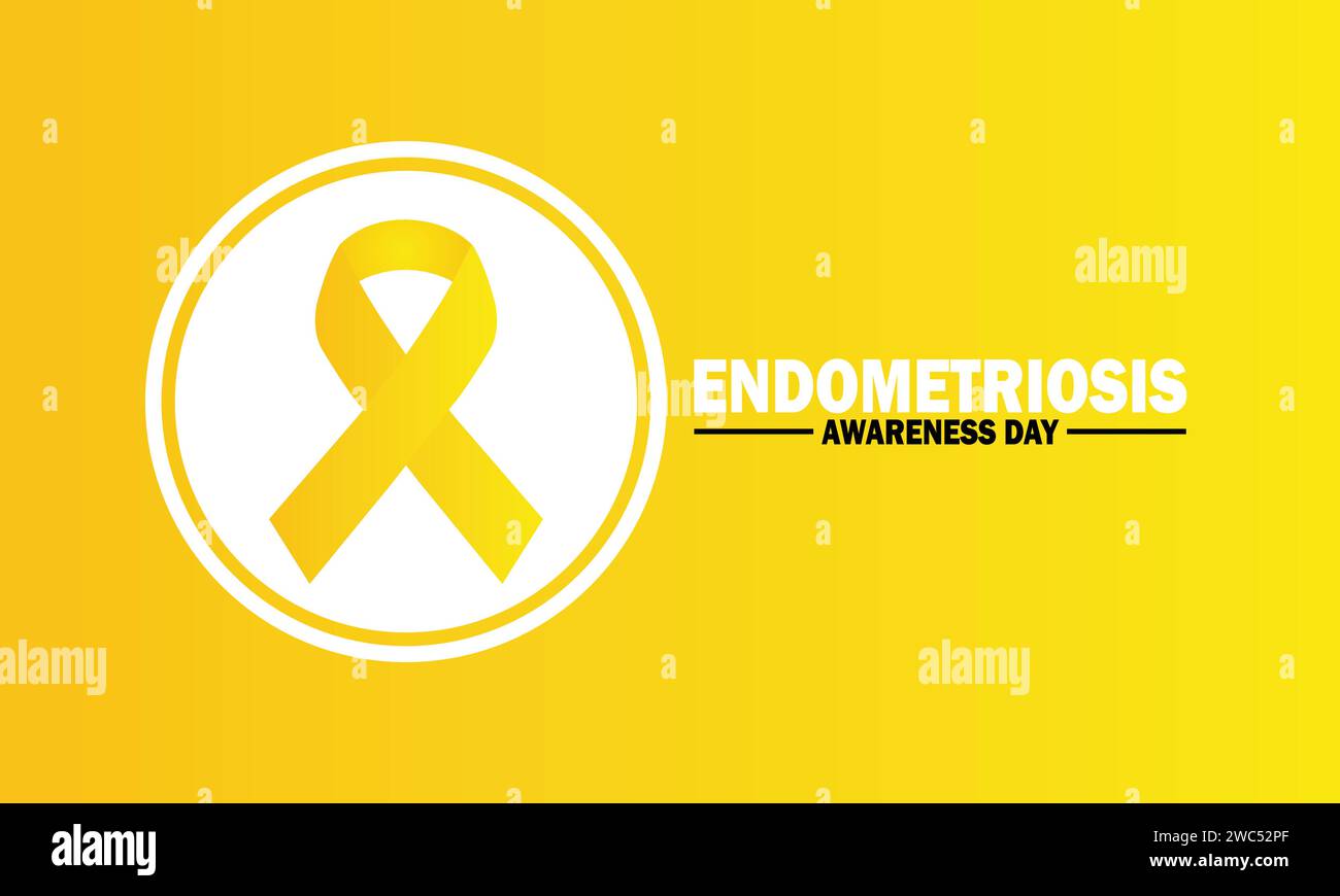 Endometriosis Awareness Day Vector Illustration. Suitable for greeting ...